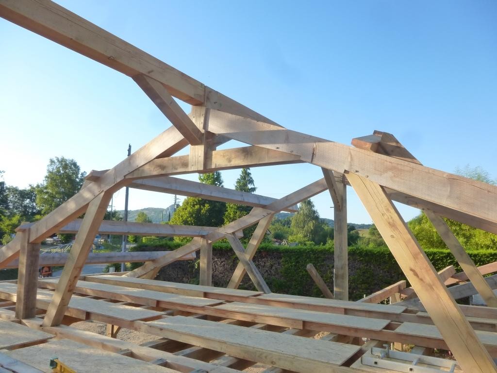 Maisons poteaux-poutres